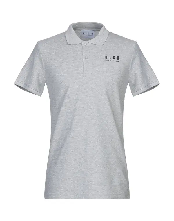 John Richmond Polo Shirt Size Cotton - Grey