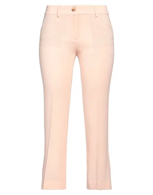 Alberto Biani Flared Cropped Trousers - Apricot