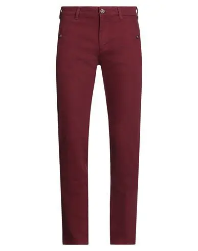 HARMONT & BLAINE Straight Leg Twill Pants - Red