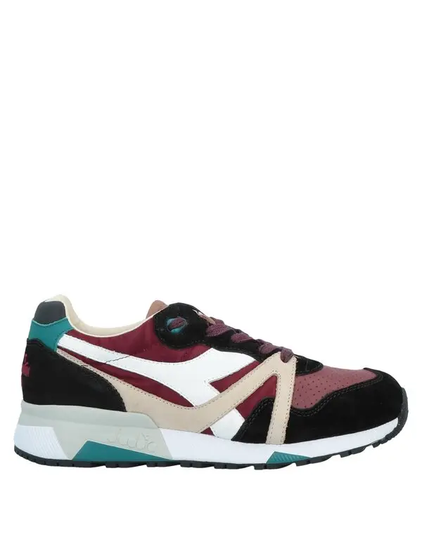 DIADORA Sneakers Size Soft Leather, Textile Fibers