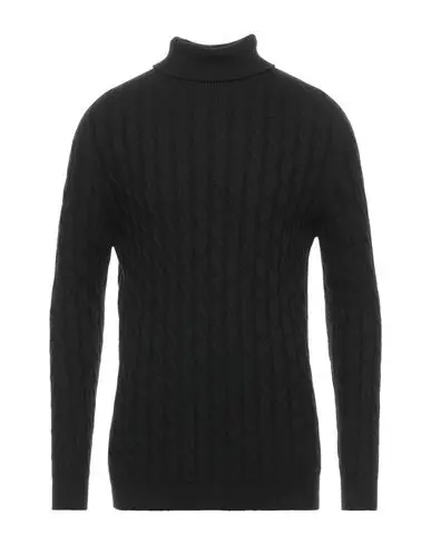 Alpha Studio Turtleneck Knit Top - Black