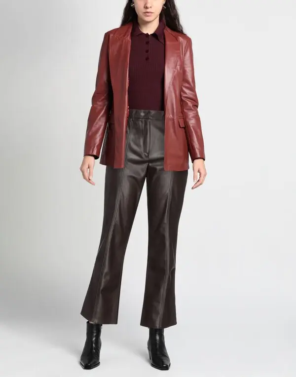 SFIZIO STUDIO Flared Coated Trousers