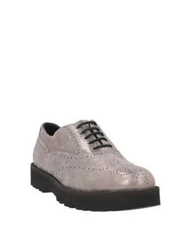 Hogan Lace-up Leather Oxford Shoes - Dove Grey