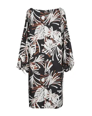 Alpha Studio Floral-print Midi Dress