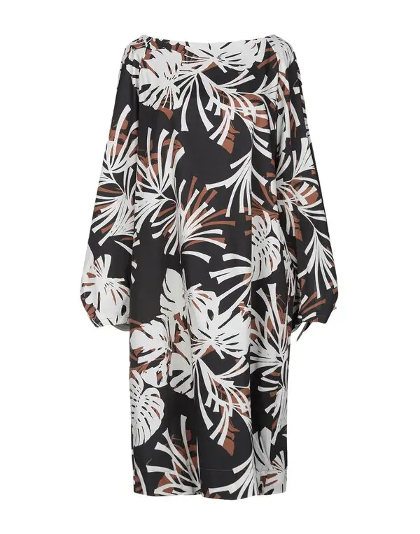 Alpha Studio Floral-print Midi Dress