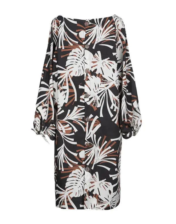 Alpha Studio Floral-print Midi Dress