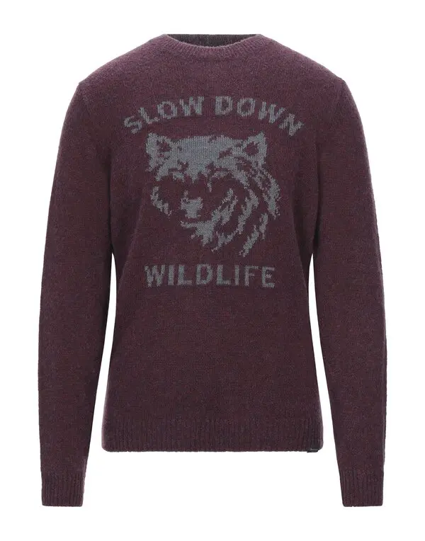 BROOKSFIELD Crewneck Sweater - Red