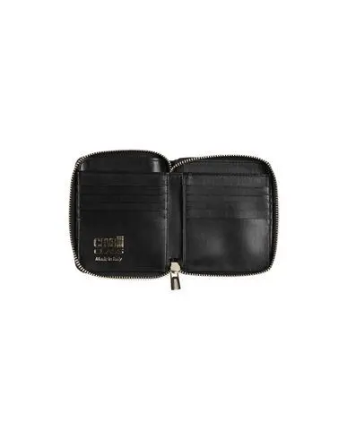 Roberto Cavalli Wallet Polyurethane, Calfskin - Black