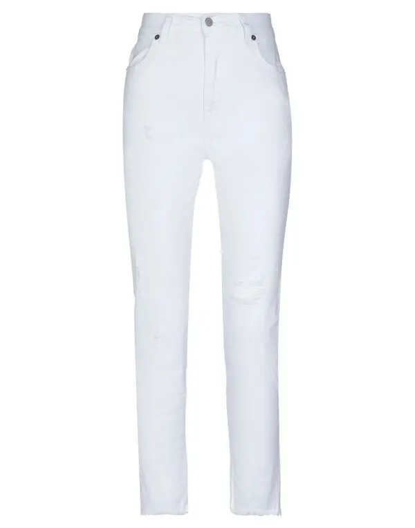 ANIYE BY Tapered Twill Pants - White