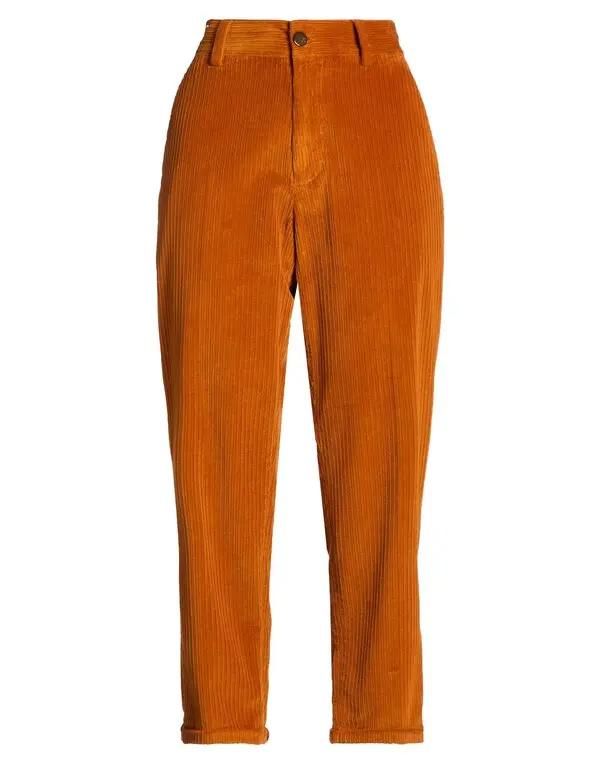 PT TORINO Corduroy Straight-leg Pants - Mandarin