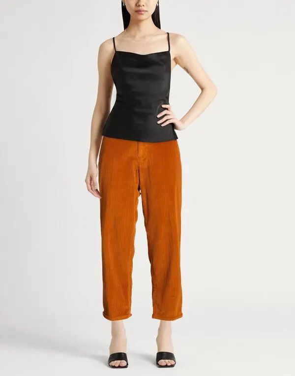 PT TORINO Corduroy Straight-leg Pants - Mandarin