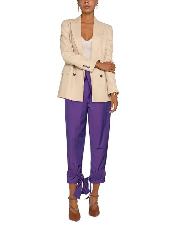 JUCCA Tapered Pants - Purple