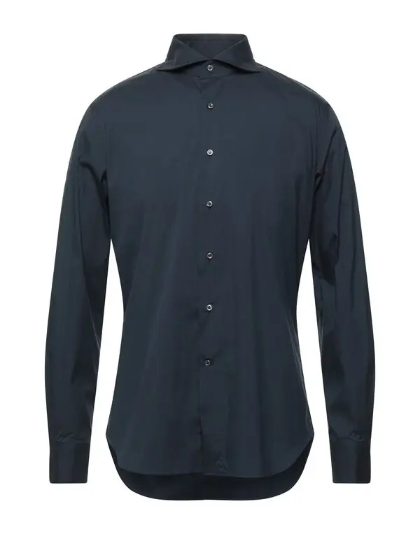 ALESSANDRO GHERARDI Shirt Midnight Size Cotton, Nylon, Elastane