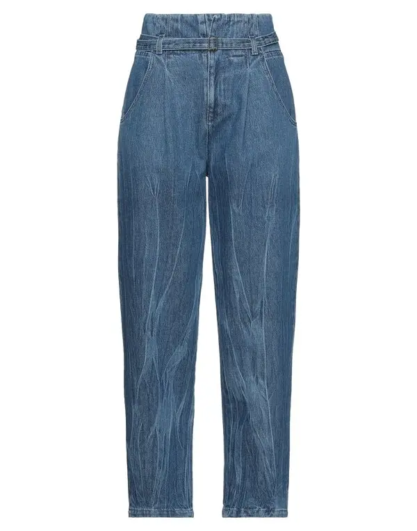 OTTOD'AME Cotton Denim Tapered Jeans