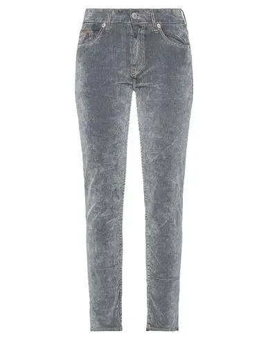 CARE LABEL Skinny Fit Jeans With Leather Trims