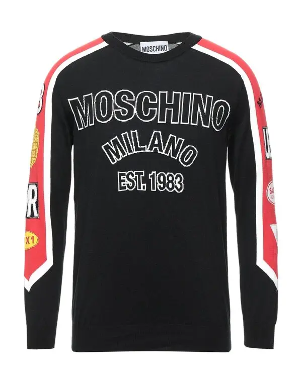 Moschino Crewneck Sweater - Black