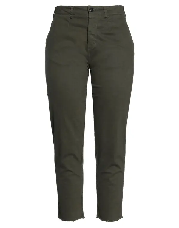 EMMA & GAIA Tapered Gabardine Pants