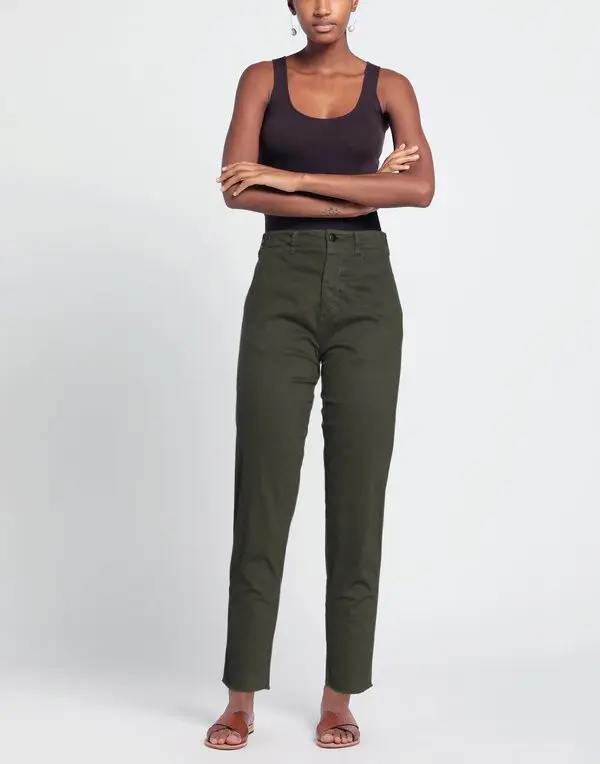 EMMA & GAIA Tapered Gabardine Pants