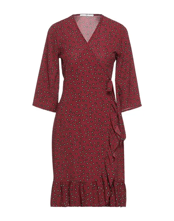 MASSIMO REBECCHI Mini Shirtdress - Red