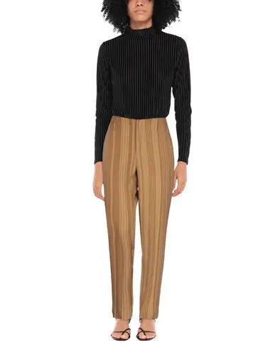 CLAUDIE Jacquard Striped Tapered Pants