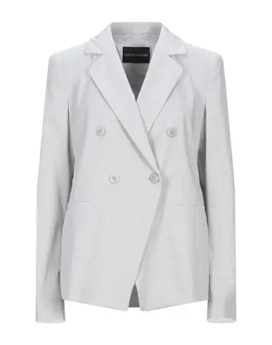 Emporio Armani Light Cotton And Elastane Blazer