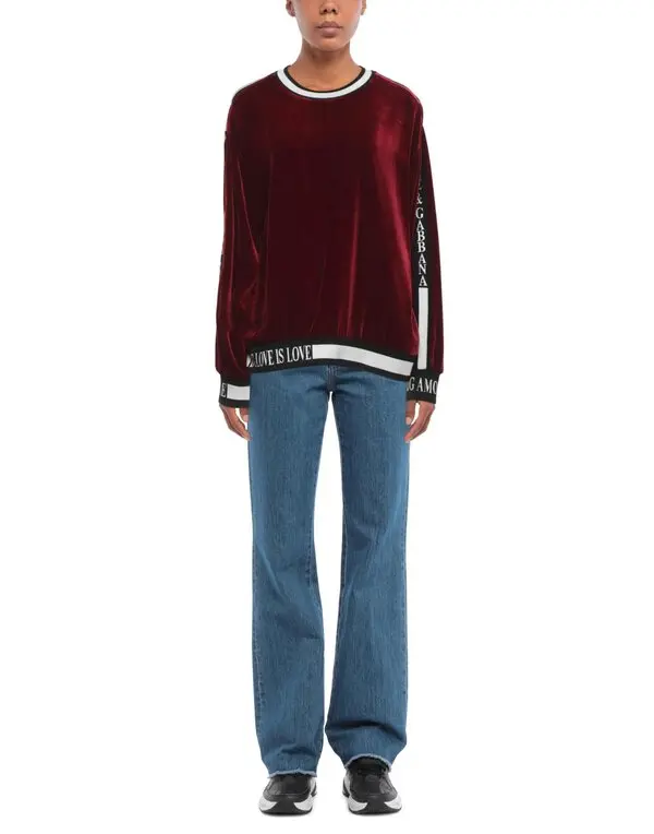 Dolce & Gabbana Viscose-blend Velvet Sweatshirt