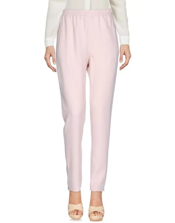 Stella McCartney Straight Leg Crepe Pants - Pink