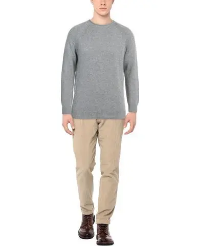 Alpha Studio Sweater In Viscose, Nylon, Wool, Cashmere, And Polyester - Grey