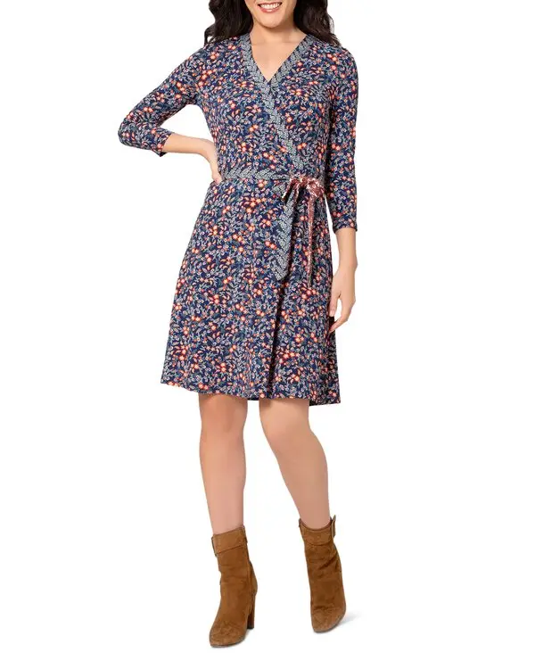 Leota Essential Jersey Faux Wrap Dress