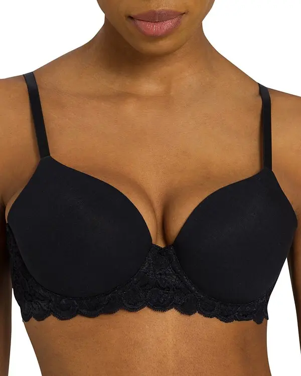 Hanro Luxury Moments T-shirt Bra - Black