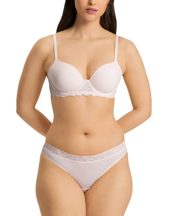 Hanro Luxury Moments T-shirt Bra - Honeydew