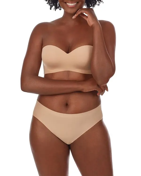 Le Mystère Smooth Shape Wireless Strapless Bra - Natural