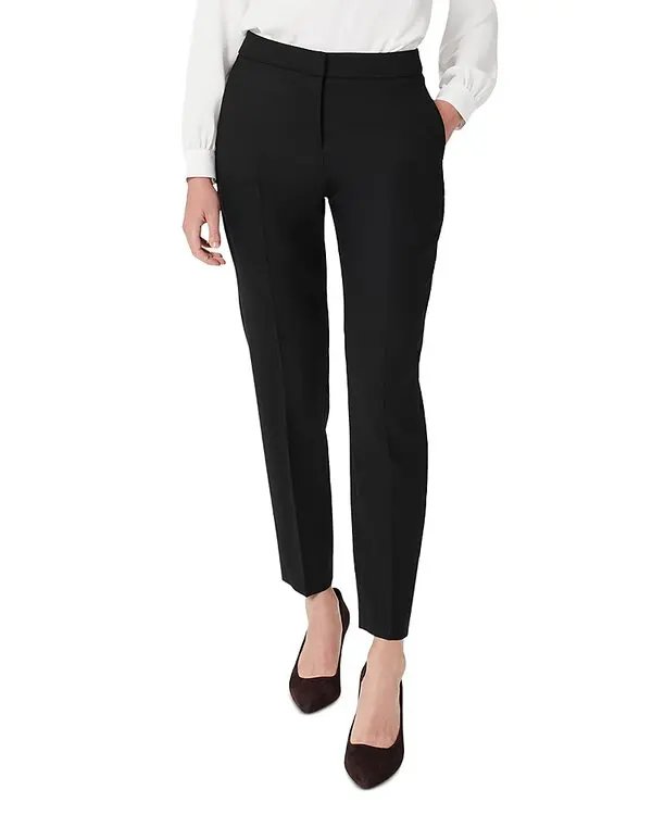 HOBBS LONDON Gael Slim Leg Trousers - Black