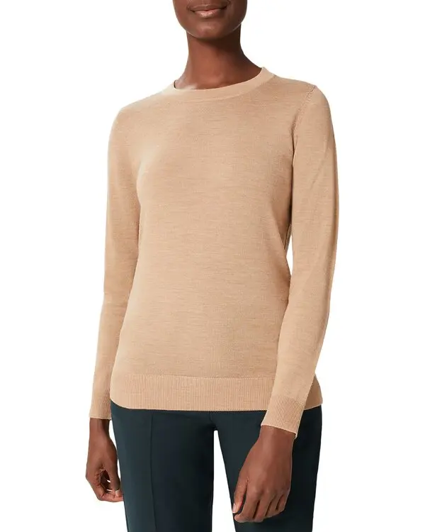 HOBBS LONDON Penny Merino Wool Crewneck Sweater