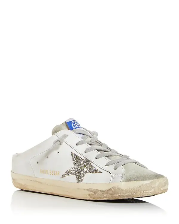 GOLDEN GOOSE Super-star Mule Sneakers - White Ice