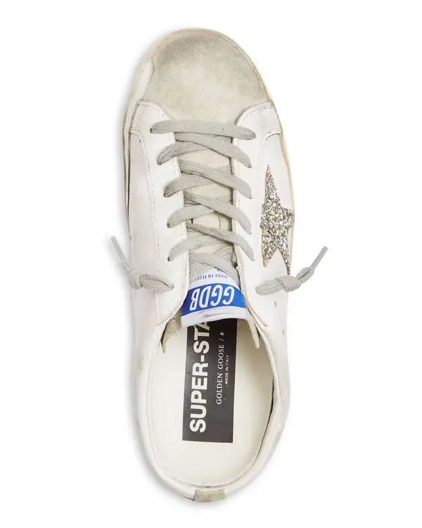GOLDEN GOOSE Super-star Mule Sneakers - White Ice