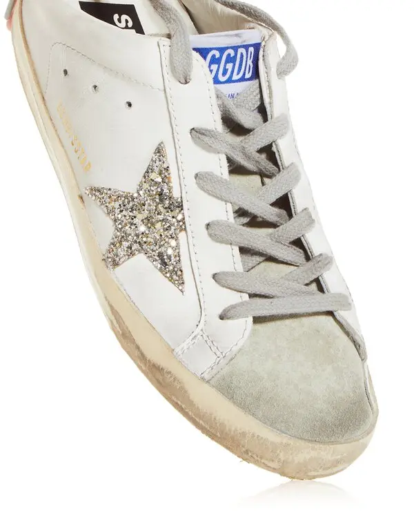 GOLDEN GOOSE Super-star Mule Sneakers - White Ice