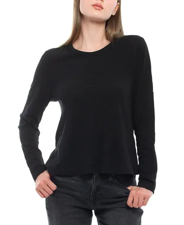 Wilt Long Sleeve Top - Black