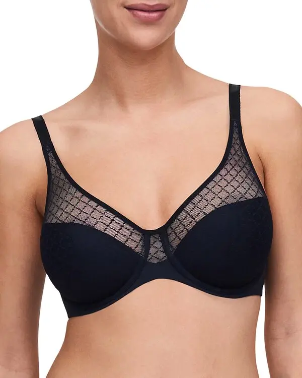 Chantelle Norah Chic Comfort Underwire Bra - Black