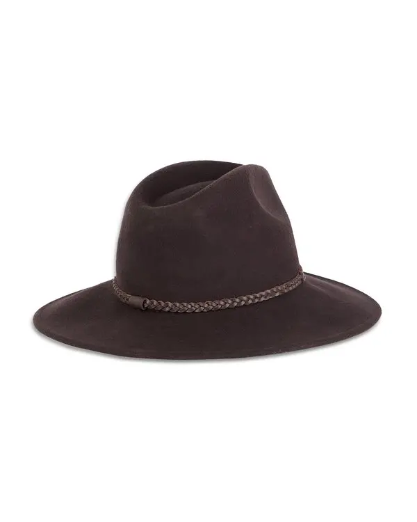 Barbour Tack Wool Fedora - Brown