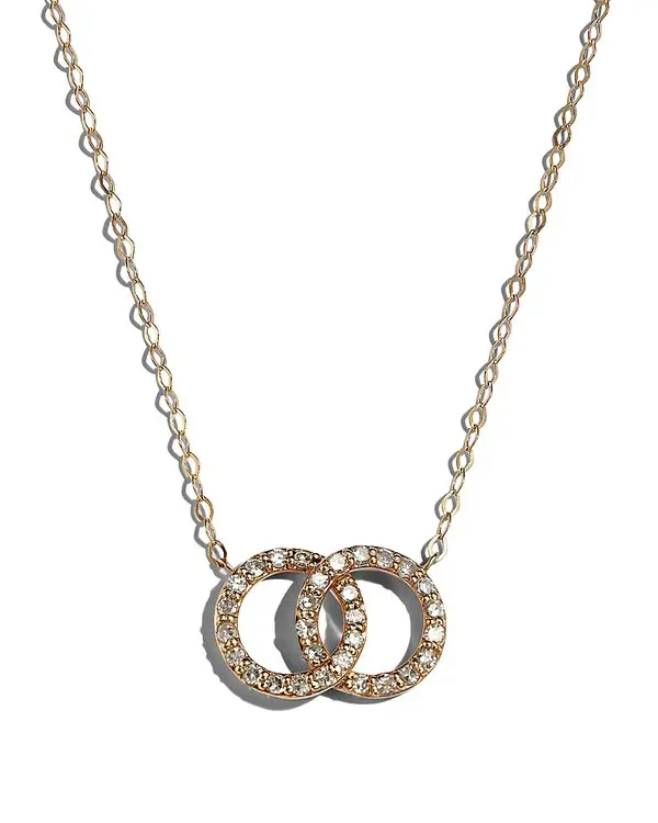 Bloomingdale'S Diamond Pendant Necklace - Gold