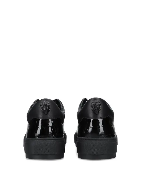 Kurt Geiger Laney Croc Embossed Sneakers