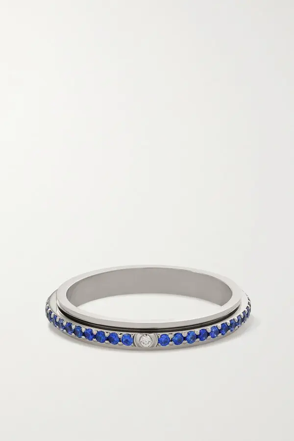 PIAGET Possession 18-karat Sapphire And Diamond Ring - Blue