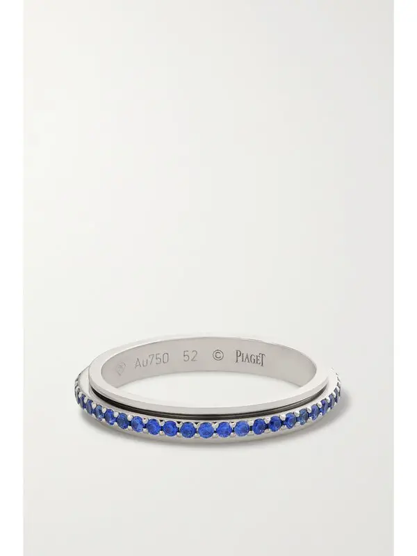 PIAGET Possession 18-karat Sapphire And Diamond Ring - Blue