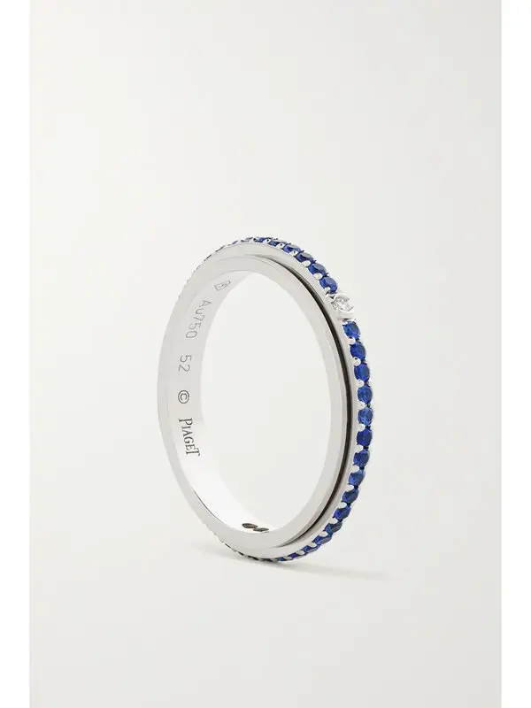 PIAGET Possession 18-karat Sapphire And Diamond Ring - Blue