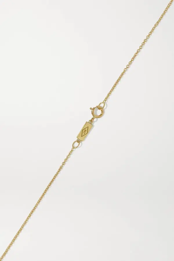 JENNIFER MEYER Mini Palm Tree 18-karat Necklace