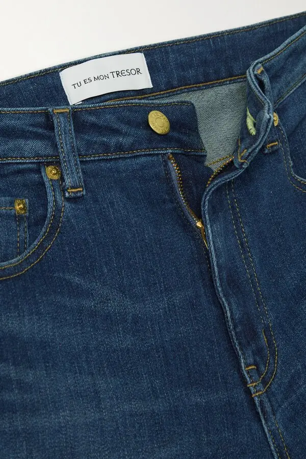 TU ES MON TRESOR The Citrine Mid-rise Bootcut Jeans