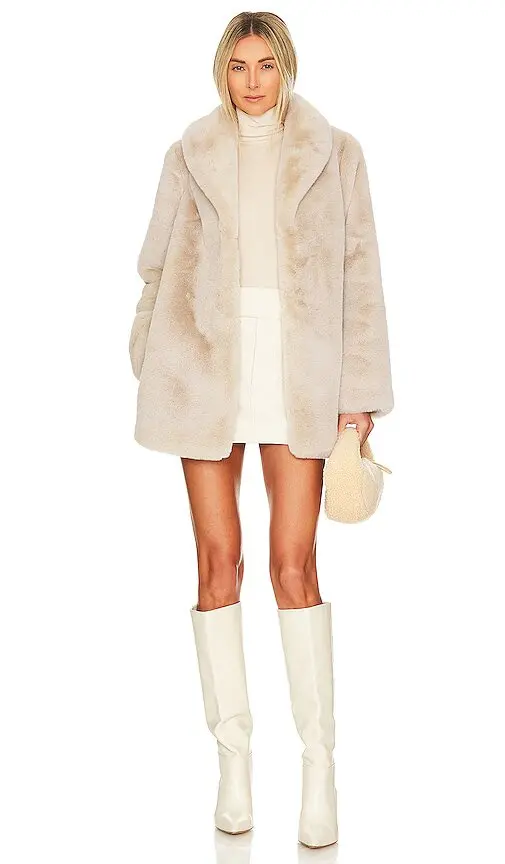 Majorelle Tatiana Faux Fur Coat