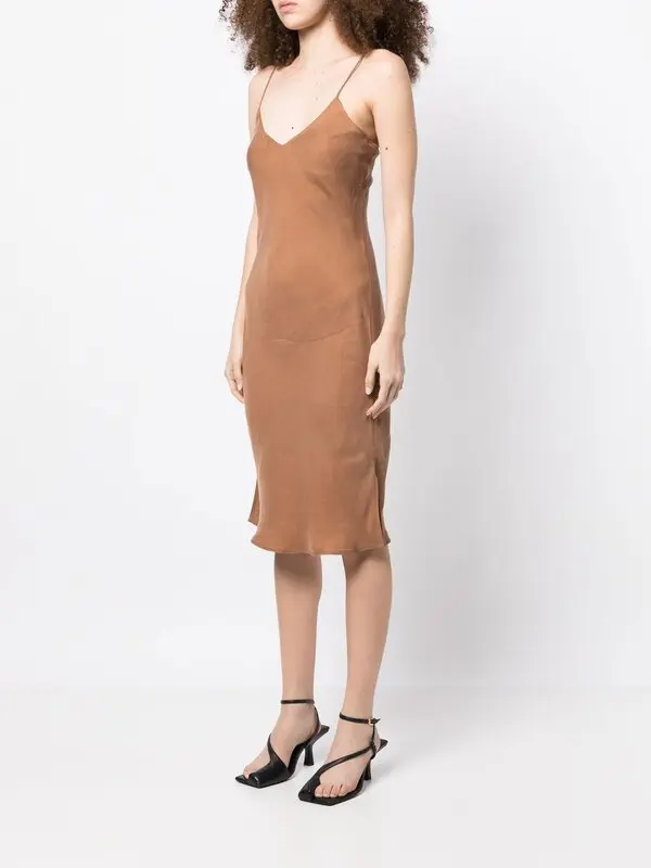 ANINE BING V-neck Slip Dress