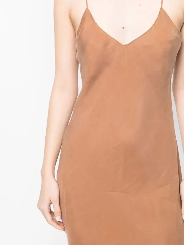 ANINE BING V-neck Slip Dress